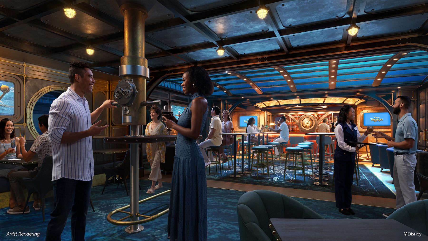 First Look From Disney Cruise Line, The Disney Treasure Reveal - My Family Travels