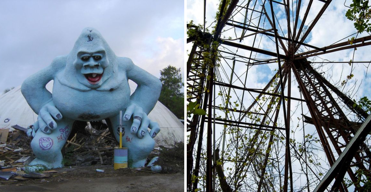 The Haunted Island Amusement Park in Florida Where the Ferris Wheel ...