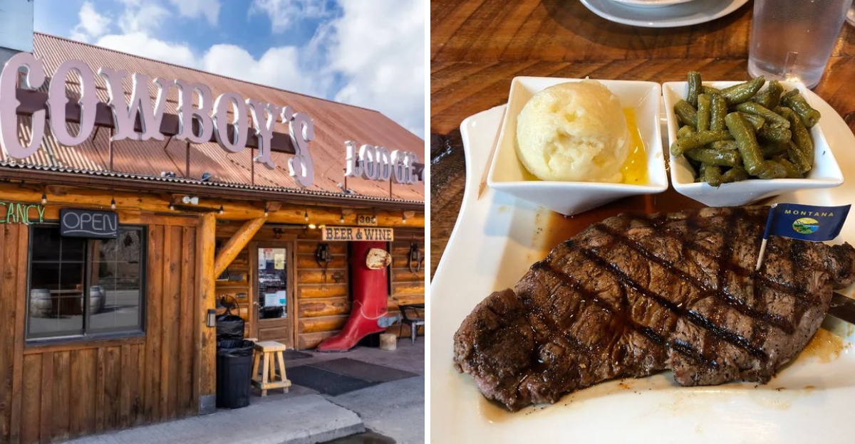 The Hidden Montana BBQ Lodge That Serves Until The Fire Dies