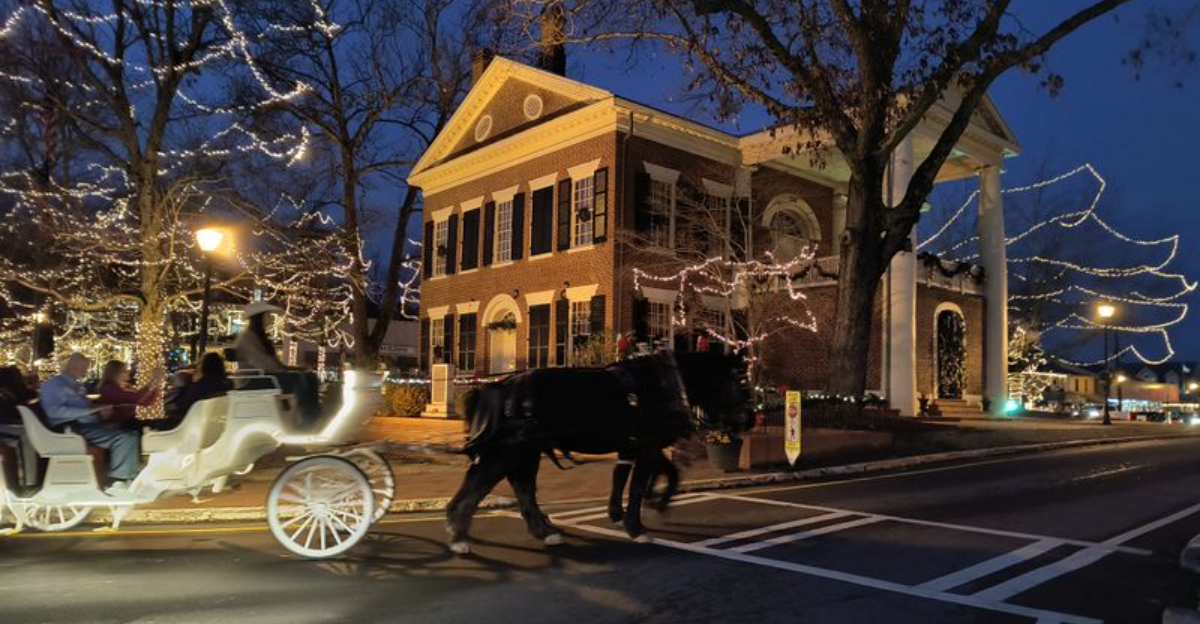 The Most Unexpectedly Magical Georgia Christmas Town in America