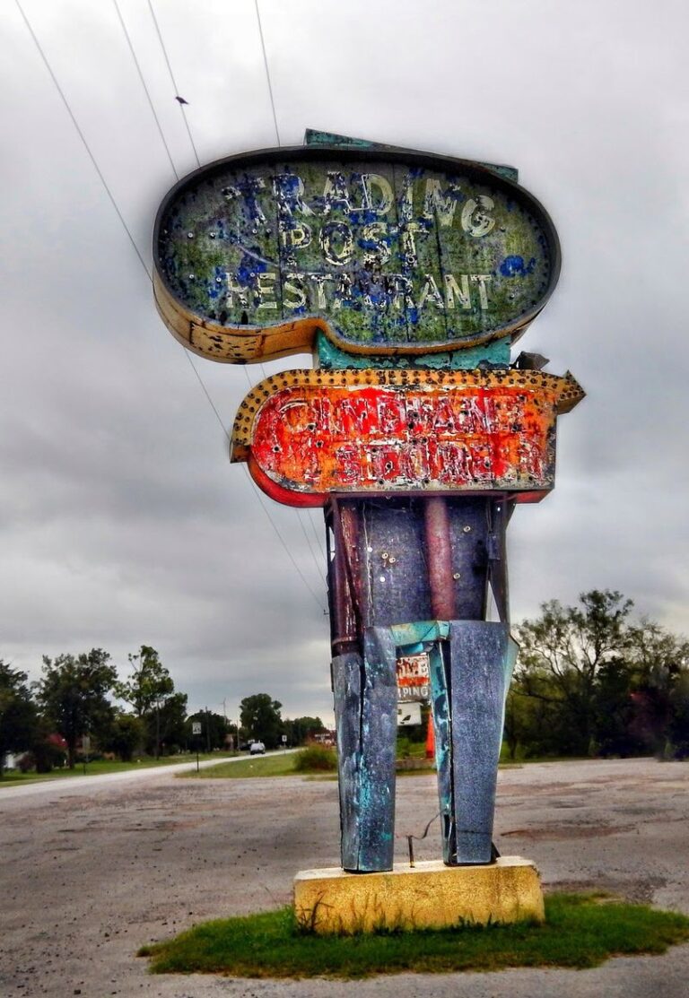 The Forgotten Ghost Park Of Cache, Oklahoma That Collapsed After A Wild ...