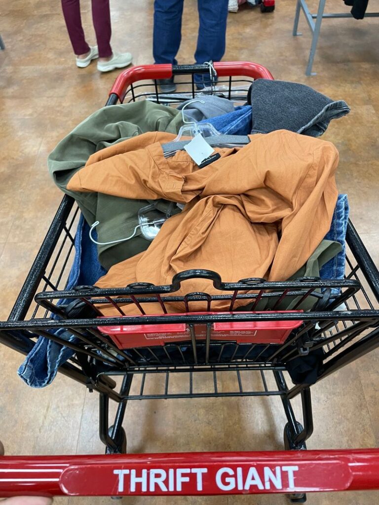 The Massive Thrift Store In Texas Where Less Than $40 Fills A Cart Fast