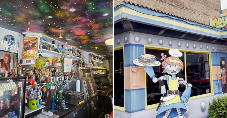 Indiana's Space-Themed Diner Feels Like a Sci-Fi Fantasy Brought to Life