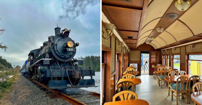 Take This Picturesque Oregon Train Ride For A Relaxing Spring Day Trip
