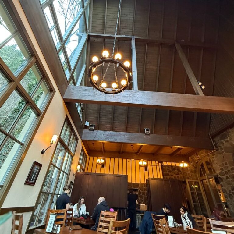 This Oregon Restaurant Lets You Dine on a Terrace Beside a Waterfall