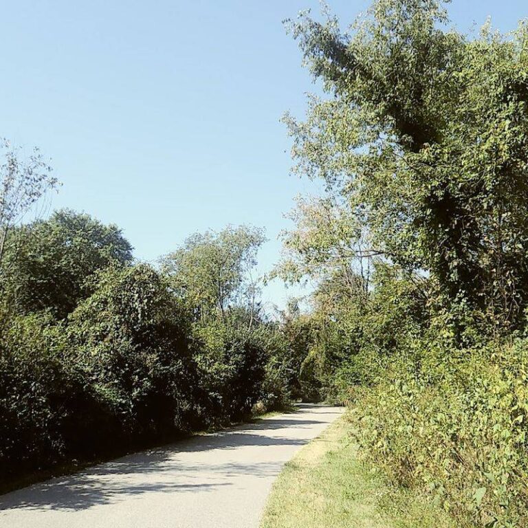 This Indiana Prairie Trail Features 10 Miles Of Flat Pavement Through ...