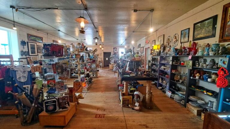 This Indiana Village Features a Massive Two-Floor Antique Mall Just ...