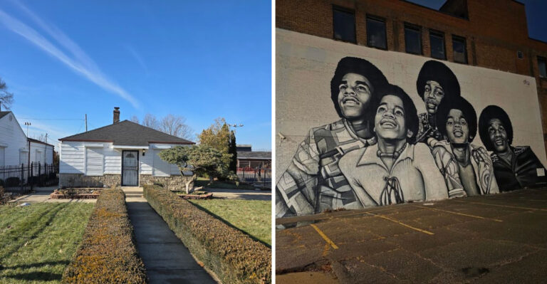 This Tiny Indiana House Is the Humble Childhood Home of the King of Pop