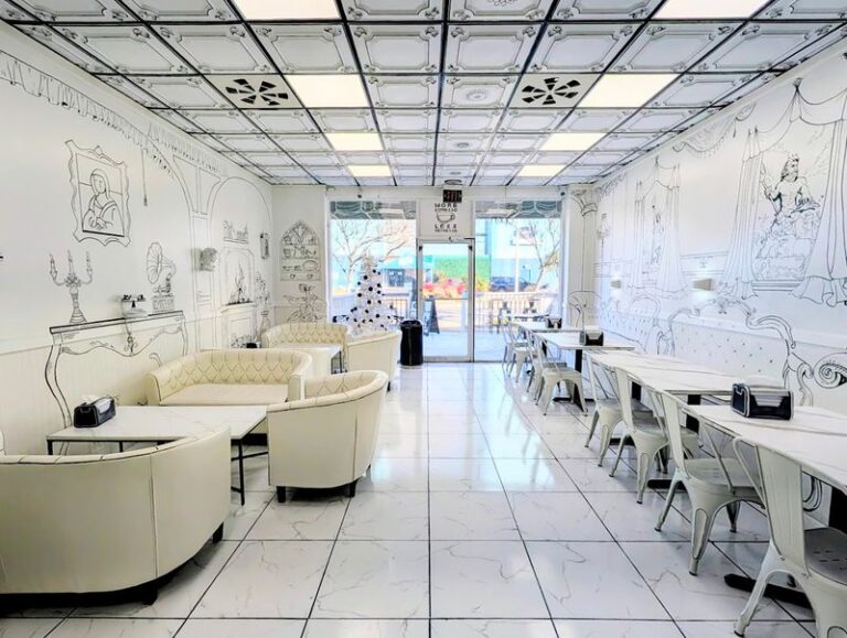 This Unusual Virginia Coffee Shop Is A Colorful 2D Cartoon World Come ...