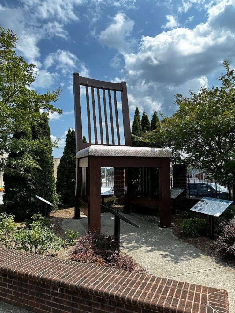 This Virginia Town Is Home To A 2,000-Pound Chair That Honors A ...