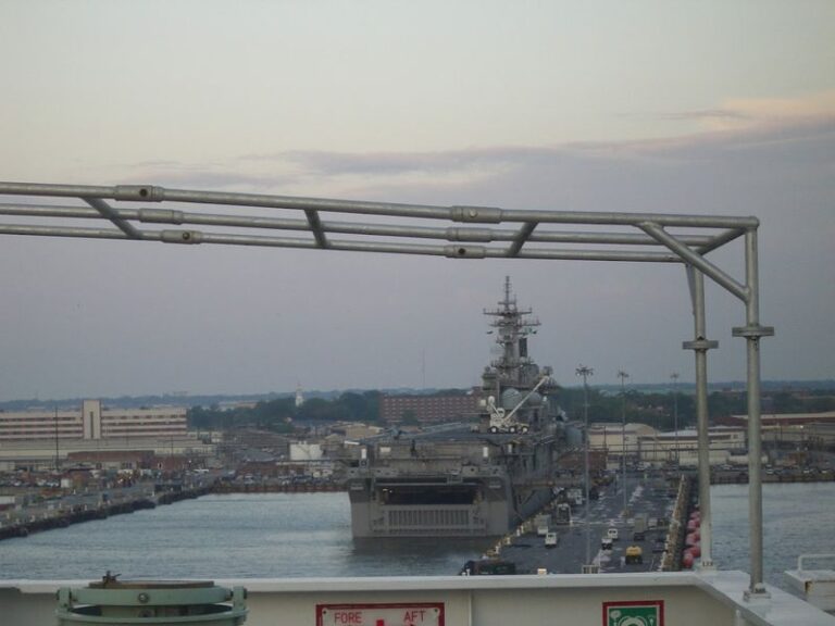 The World's Largest Naval Base In Virginia, Housing Over 70 Massive ...