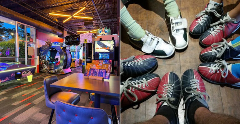 A Colossal North Carolina Entertainment Hub With Vintage Bowling Lanes ...