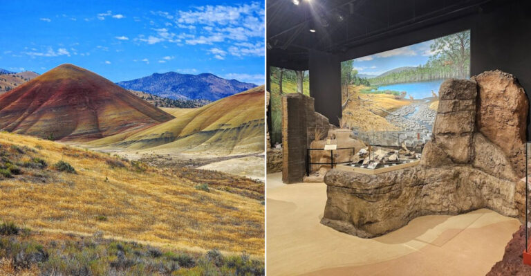 Oregon's Painted Hills Look Like Mars, Until You Touch Them And Realize ...