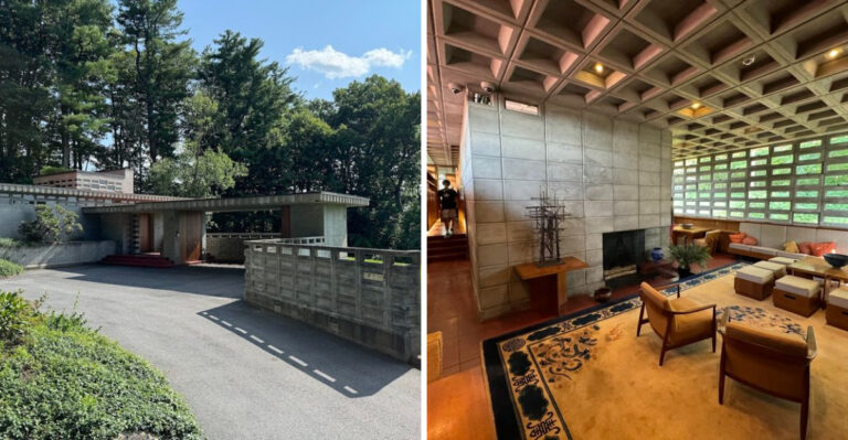 Step Inside Two Frank Lloyd Wright Masterpieces Hiding In Plain Sight ...