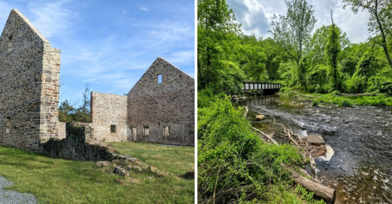 This 200-Year-Old Maryland Mill Village Is Free to Explore and Still ...