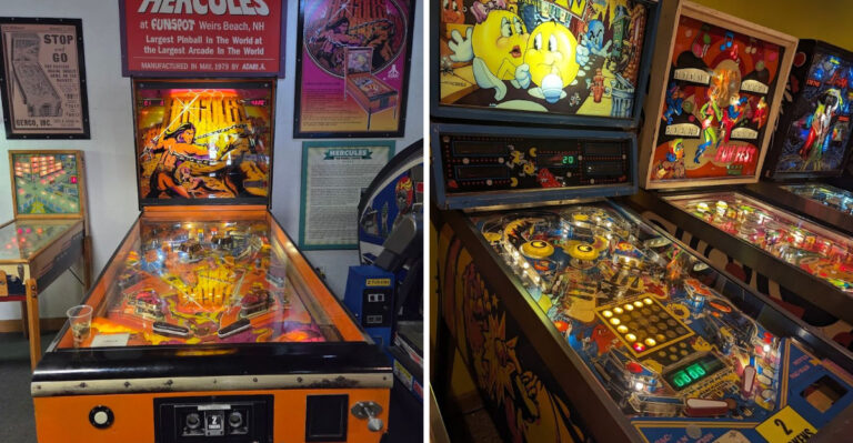 This Vintage New Hampshire Arcade Museum Is A Gamer's Paradise
