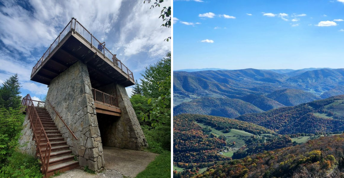 Climb The Historic Fire Tower On West Virginia's Tallest Peak For A 360 ...
