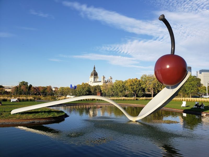 An 11-Acre Minnesota Sculpture Garden With a Conservatory, Arbor, and ...