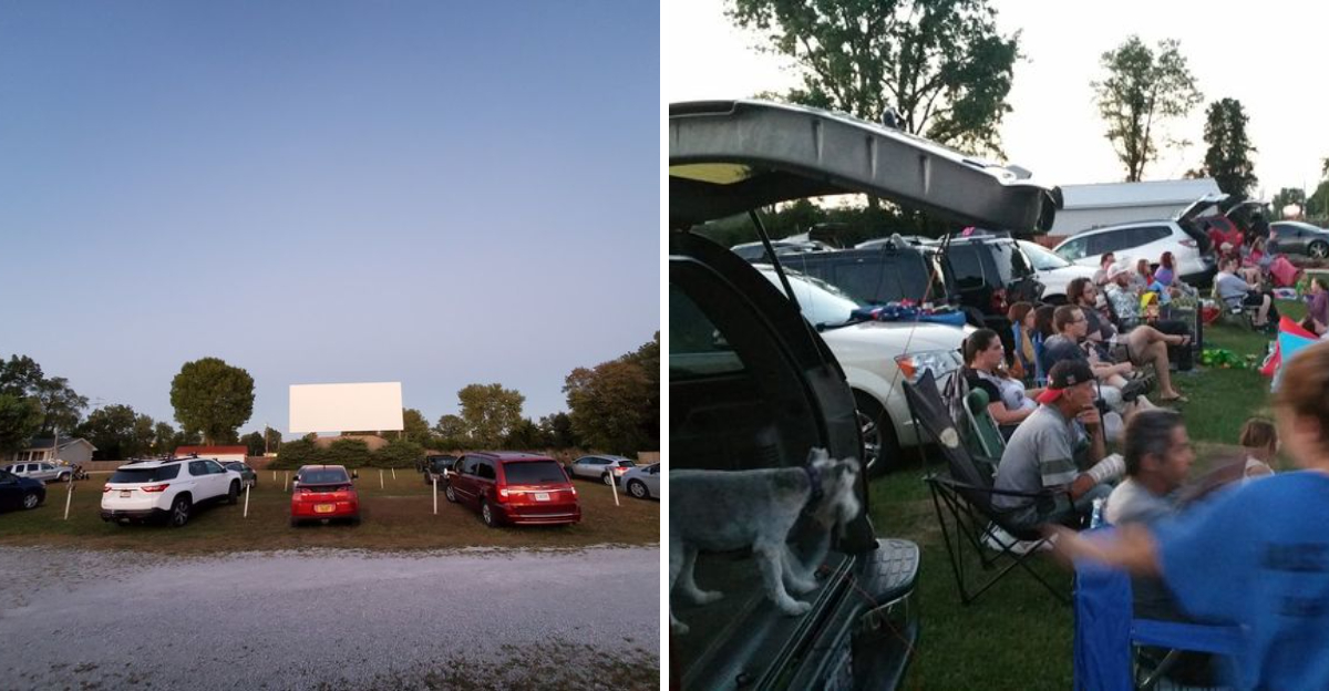 This Giant Multi-Screen Indiana Drive-In Still Shows Movies Under The ...