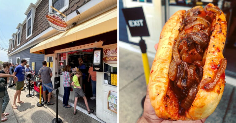 This Iconic New Jersey Hot Dog Shack Packs Flavor Into Every Bite