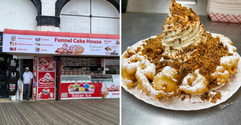 This New Jersey Boardwalk Spot Is A Funnel Cake Paradise With Over 20 ...