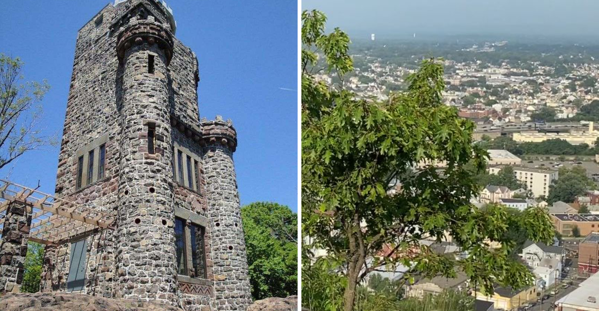 This New Jersey Castle Tower Offers 25-Mile Views And A Gilded Age ...