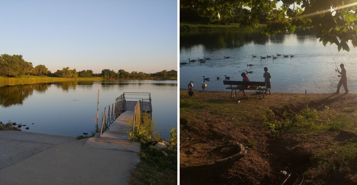 You Can Fish for Bass and Catfish at This Peaceful 42-Acre Oklahoma ...